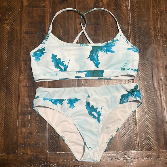 SHEIN | Swim | Shein Juniors 2 Piece Swim Set Xs Guc | Poshmark